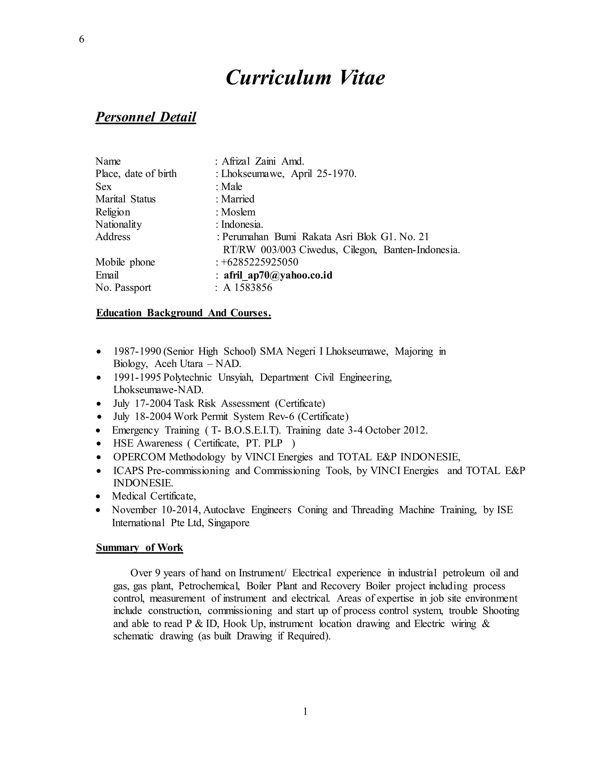 CV Update1 2015, November. | DOCX