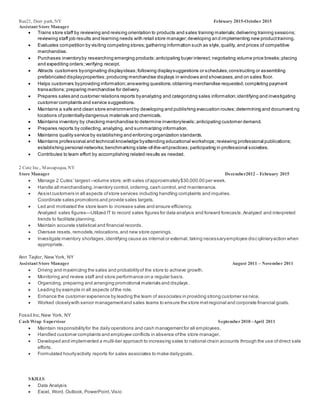 Andrea Peruggia Resume | PDF