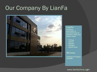 LianFa Pipes & Valves Quality audit | PPT