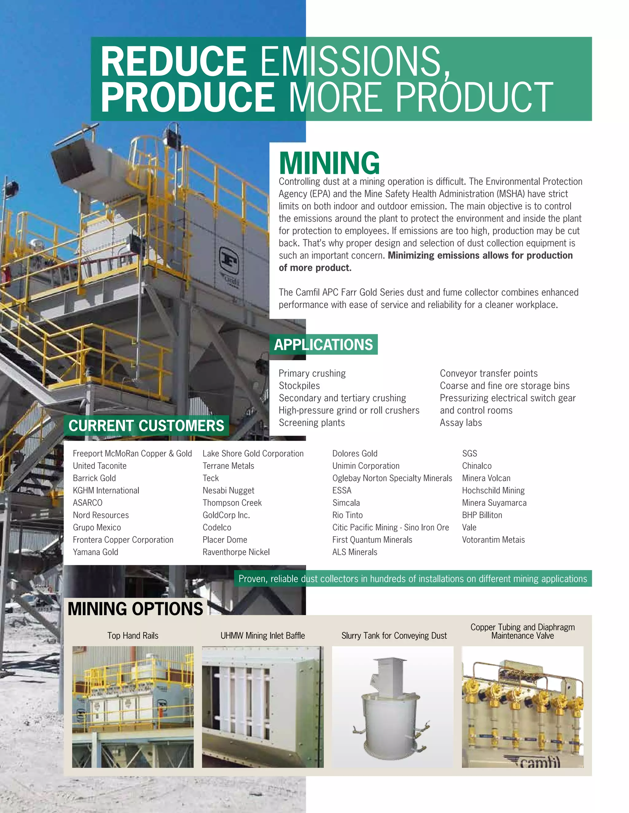 Brochure - Farr Gold Sereis Mining | PDF