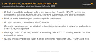 Air Force Webinar: Using a SIEM to Improve Your IT Security | PPT