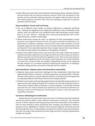 Oecd Guidelines On Measuring Subjective Wellbeing Oecd | PDF