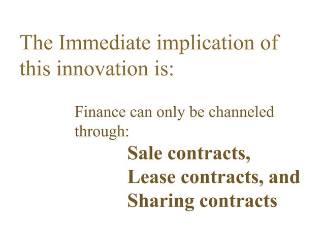 "Islamic Financing" - Prof. Monzer Kahf. | PPT
