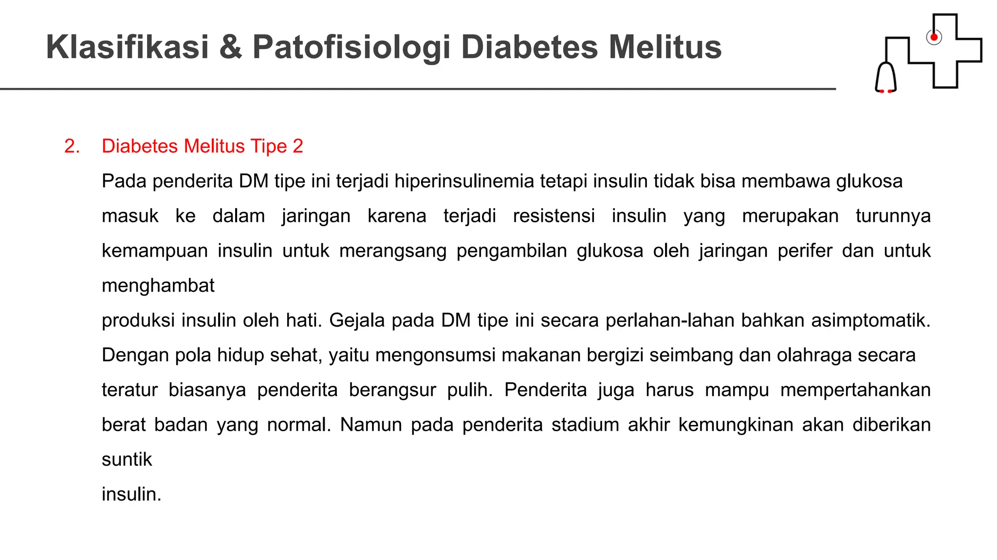 penderita diabetes mellitus ppt edukasi terapi | PPTX