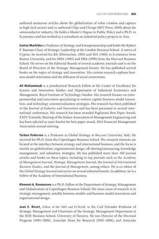 Business Model Innovation The Organizational Dimension First Edition