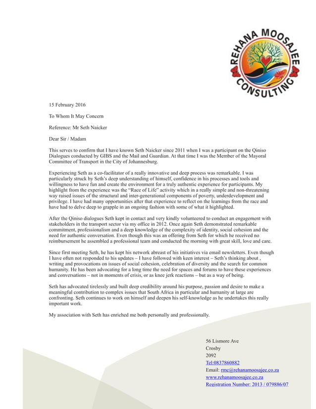 ref Seth - R Moosajee | PDF