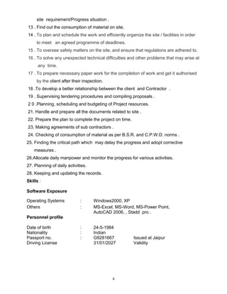 Awais mohammad's cv | DOC