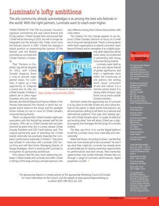 Sponsorship Report | Sept 2014 | PDF