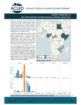 ACLED-Conflict-Trends-Report-No.-17-August-2013_web | PDF | Islam ...