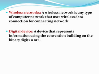 WIRELESS NETWORKED DIGITAL DEVICES BY SAIKIRAN PANJALA | PPTX