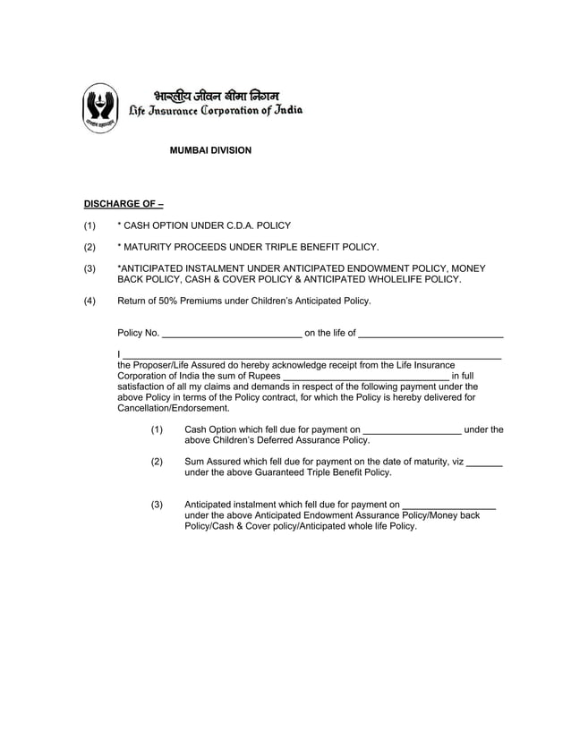 Survival Benefit Claims forms | PDF
