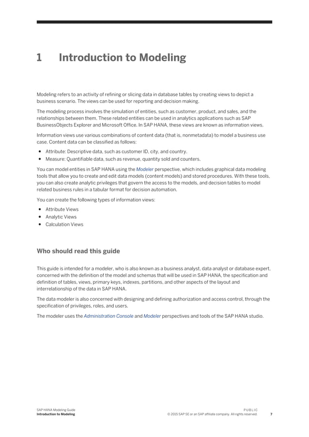 SAP_HANA_Modeling_Guide_for_SAP_HANA_Studio_en | PDF