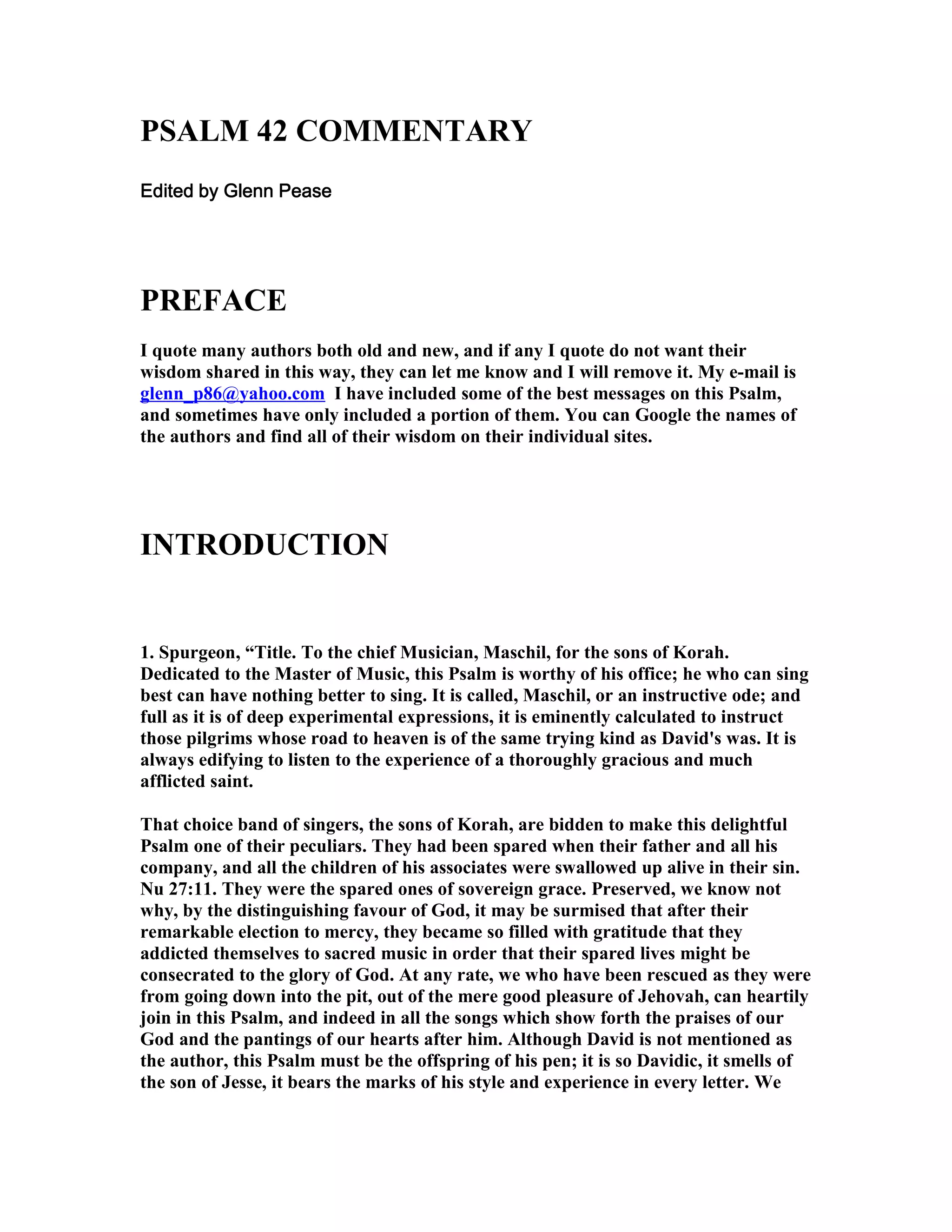 51822412 psalm-42-commentary | PDF