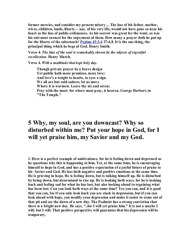 51822412 Psalm 42 commentary 51822412-psalm-42-commentary