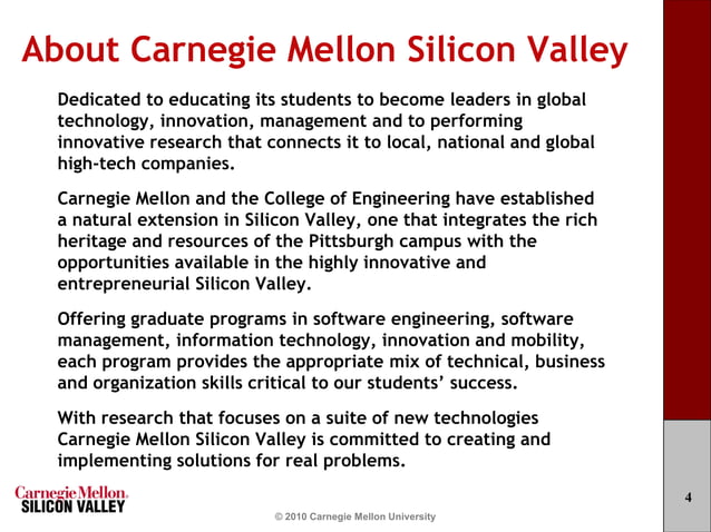 Carnegie mellon SMI | PPT
