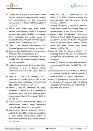 HPD study published article | PDF | Diabetes | Diseases and Conditions