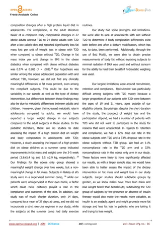 HPD study published article | PDF | Diabetes | Diseases and Conditions