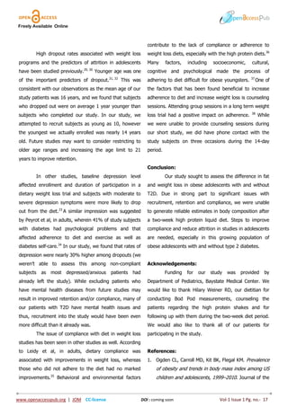 HPD study published article | PDF | Diabetes | Diseases and Conditions