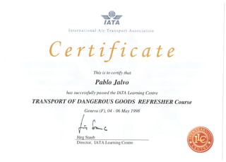IATA Course | PDF