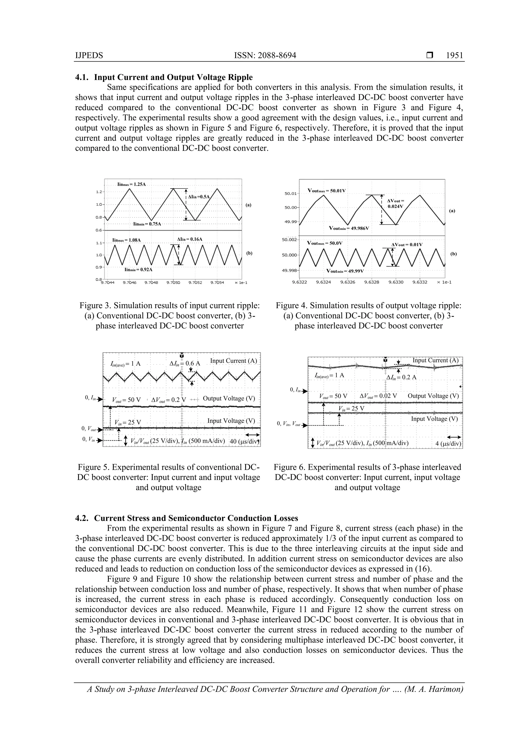 A Study on 3-phase Interleaved DC-DC Boost Converter Structure and Operation for Input Current ...