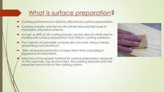 surface preparation | PPTX