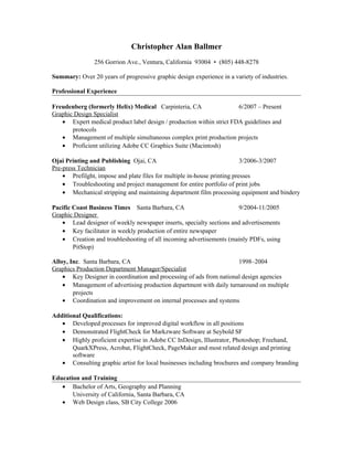 Chris_Ballmer_Resume_16 | PDF