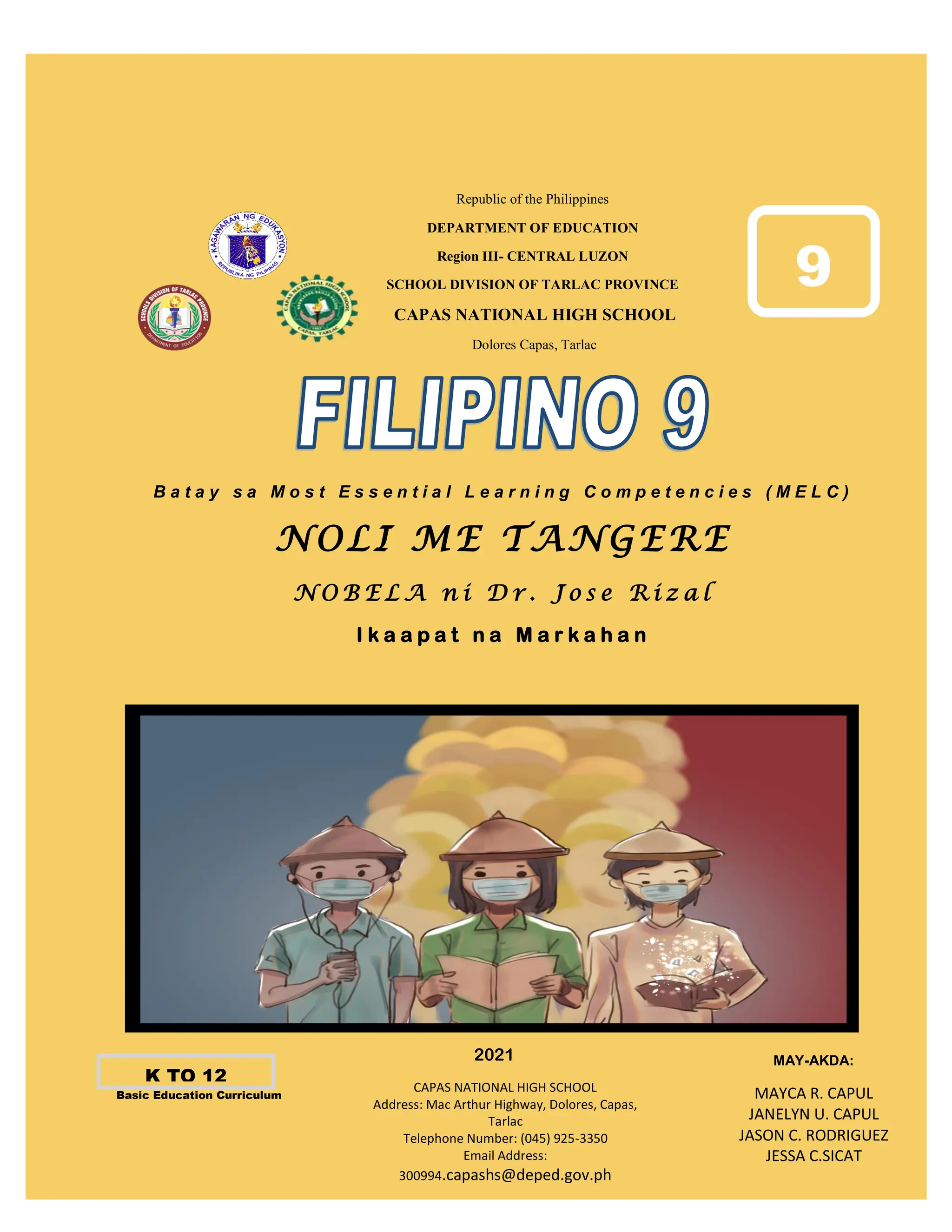 519379489-Filipino-9-Fourth-Quarter-Module-Noli-Me-Tangere.pdf