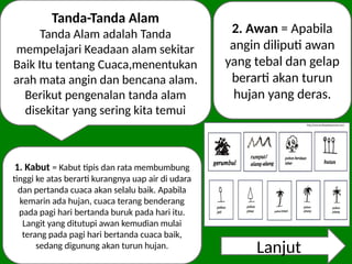 Materi PPT tentang jejak alam pada pramuka | PPTX