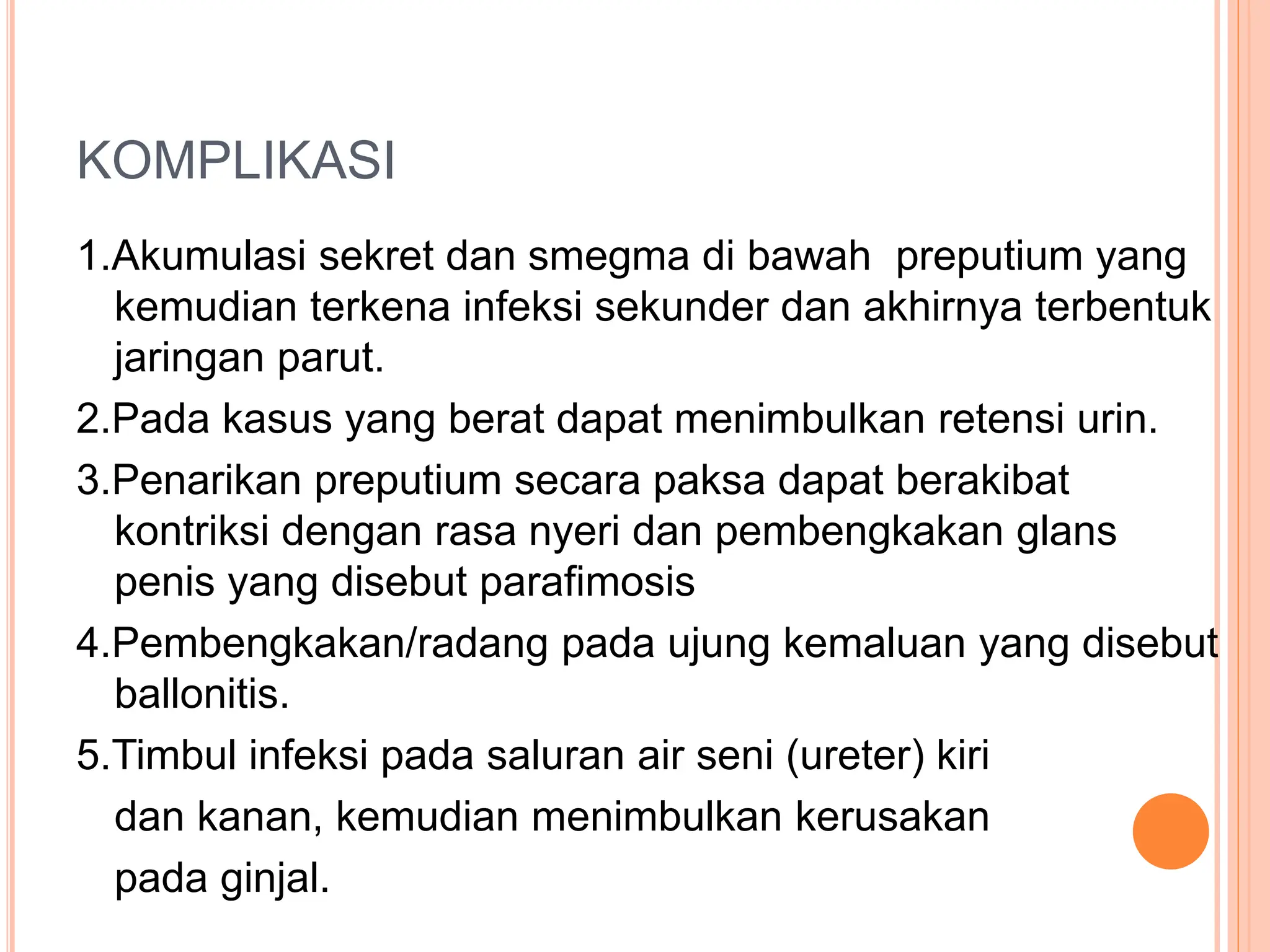 fimosis case report laporan kasus phimosis | PPTX