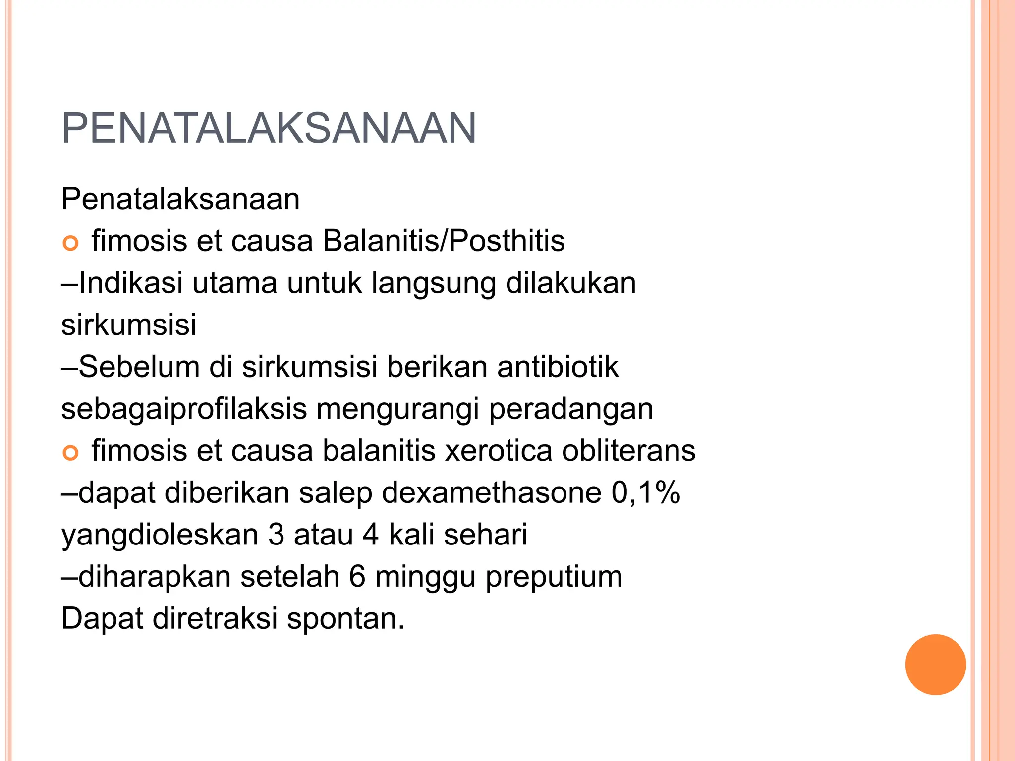 fimosis case report laporan kasus phimosis | PPTX