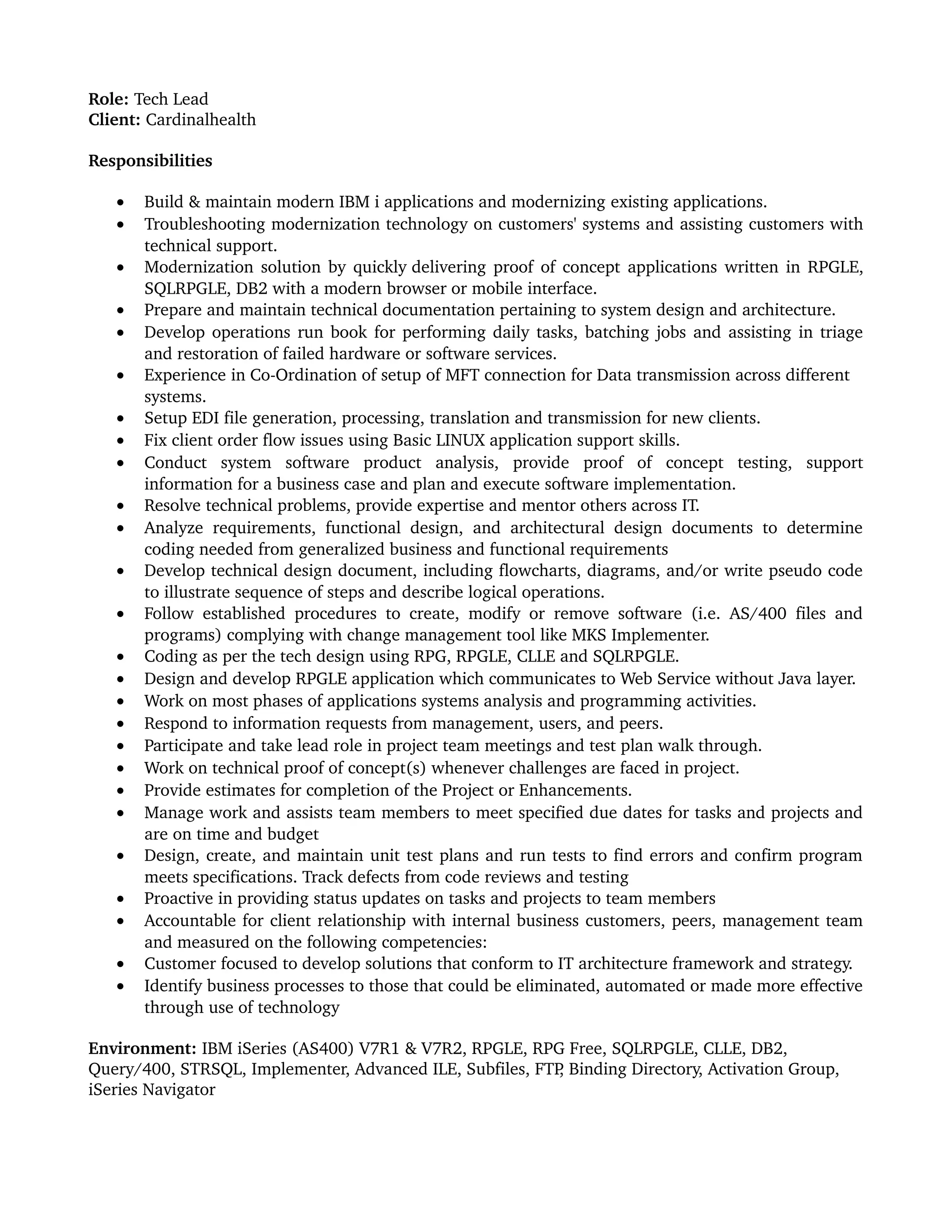 Praveen Gavaji_AS400_Resume | DOC