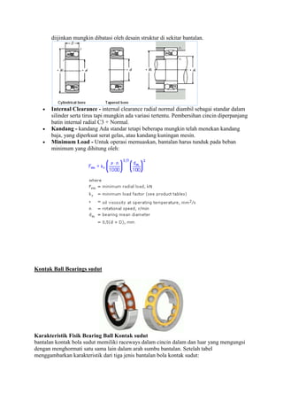 51998292 teori-perhitungan-bearing | DOCX