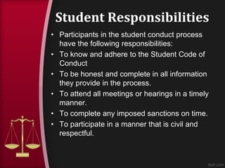 SampleStudentCodeOfConduct | PDF | Crime & Harmful Acts to Individuals ...