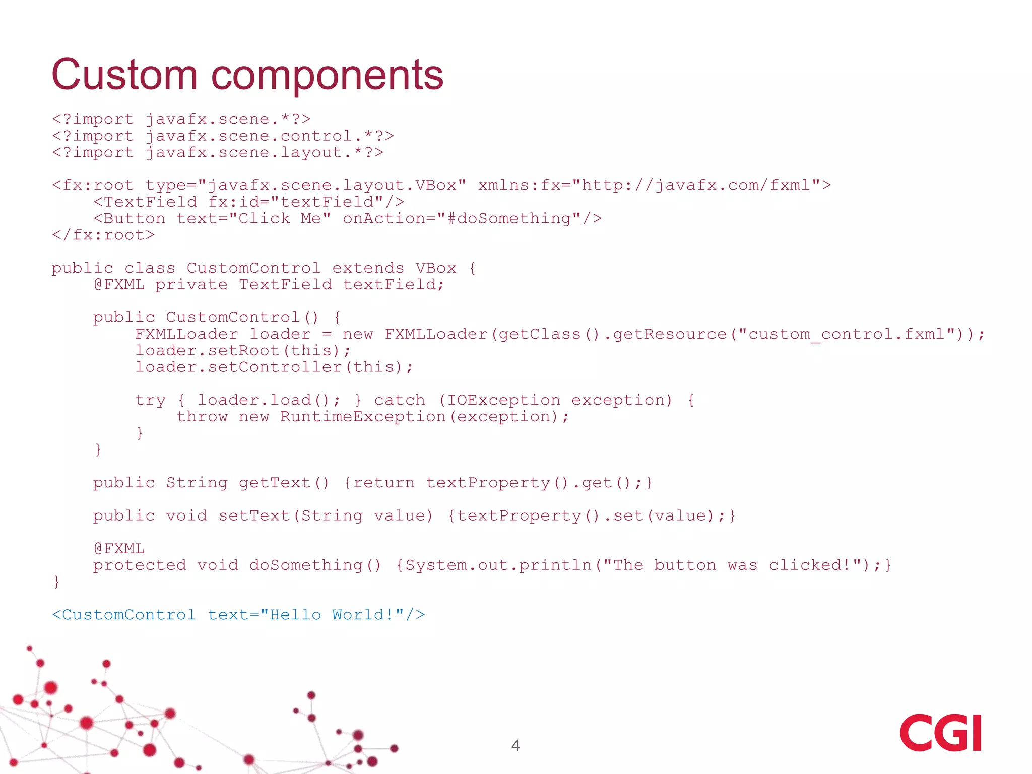 JavaFX meetup | PPTX