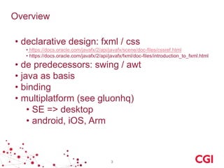 JavaFX meetup | PPTX | Programming Languages | Computing