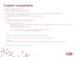 JavaFX meetup | PPTX | Programming Languages | Computing