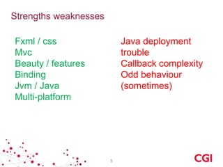 JavaFX meetup | PPTX | Programming Languages | Computing