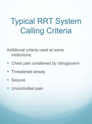 Rapid Response Team-Katrina Belton | PPTX