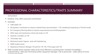 roughed-in experience for profile | PPTX | Defense Industry | Industries
