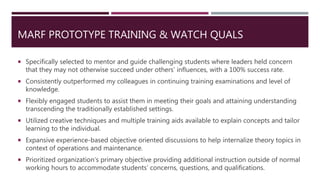 roughed-in experience for profile | PPTX | Defense Industry | Industries