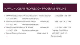 roughed-in experience for profile | PPTX | Defense Industry | Industries