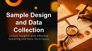 Sample Design: Sampling design - Characteristics of a good sample ...