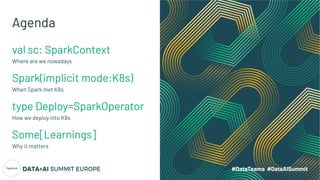 Apache Spark Streaming in K8s with ArgoCD & Spark Operator | PPT