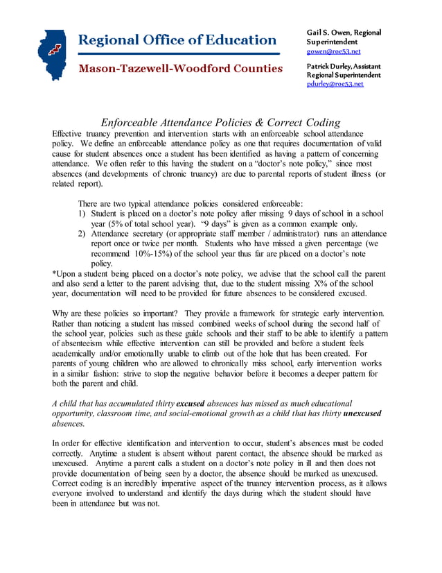 truancy manual | DOCX