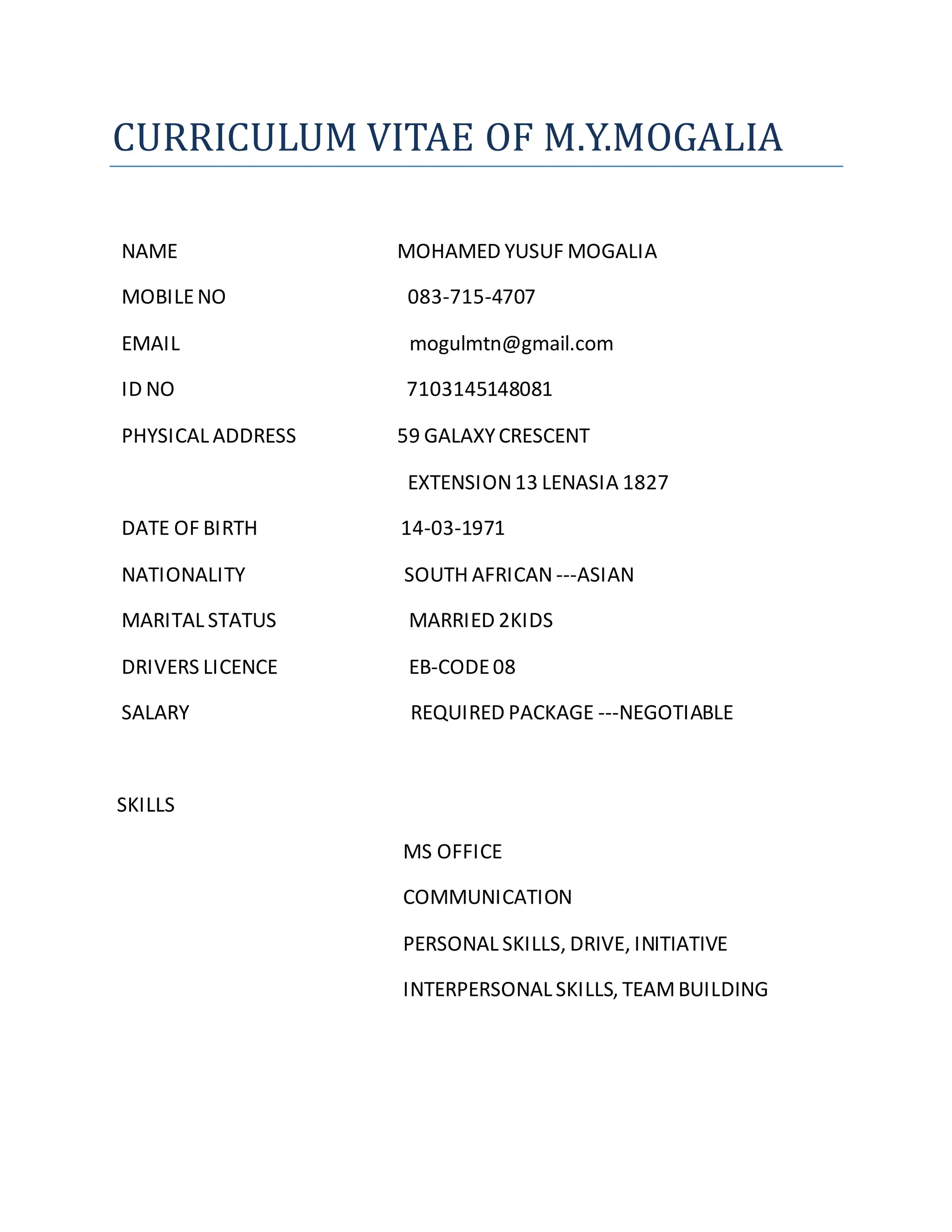 MYMOGALIA NEW CV 1 (3) | PDF