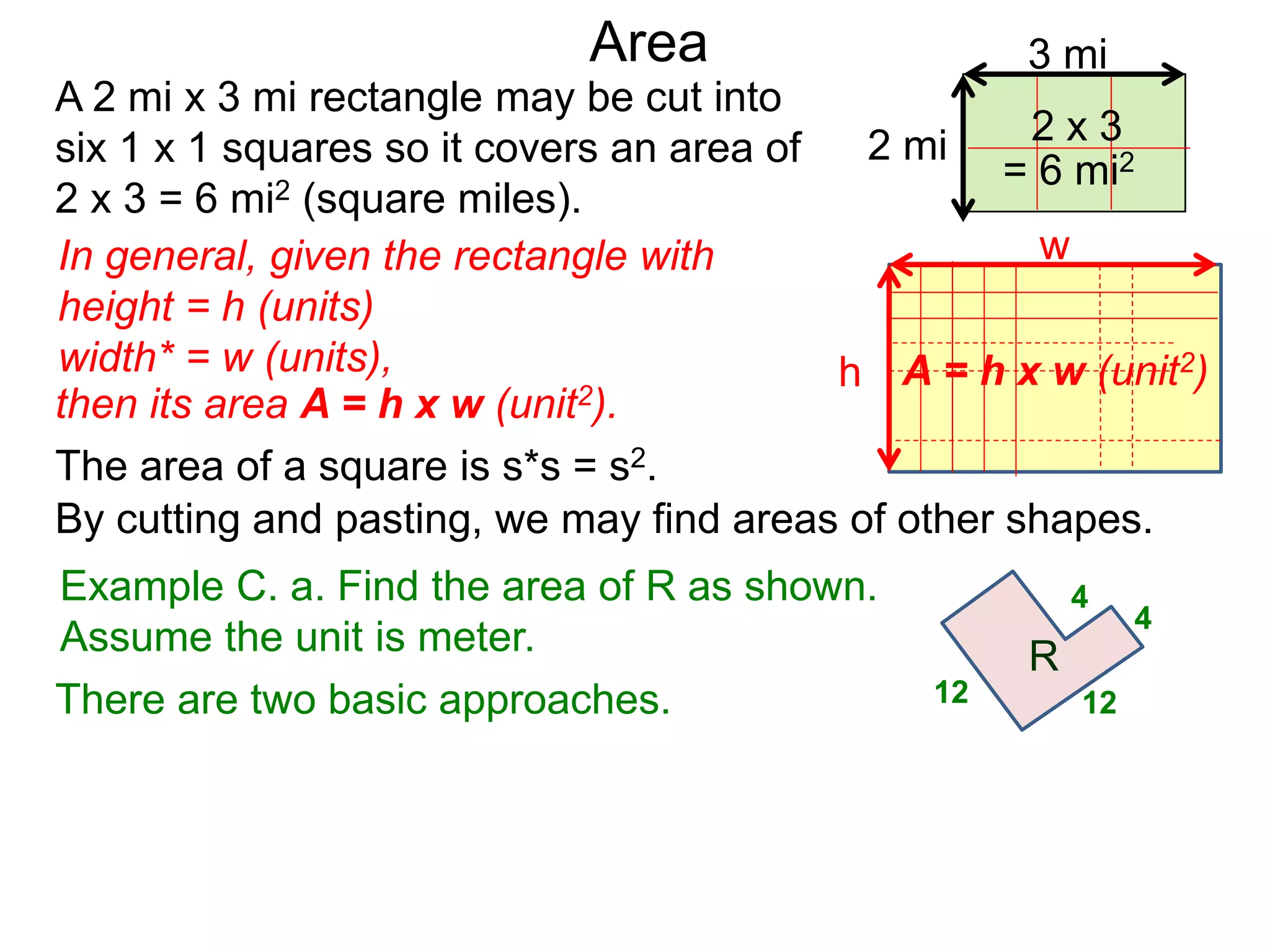 51 basic shapes and formulas | PPT