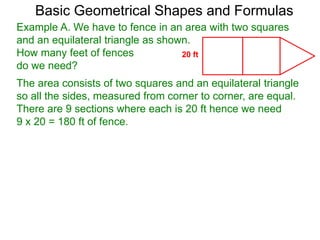 51 basic shapes and formulas | PPTX