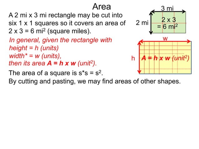 51 basic shapes and formulas | PPT