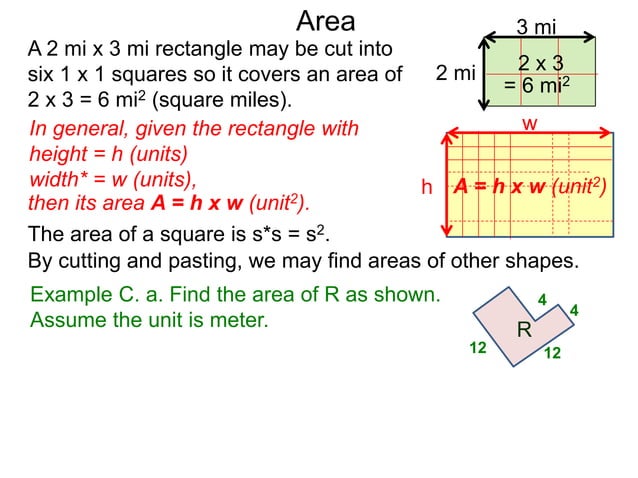 51 basic shapes and formulas | PPT