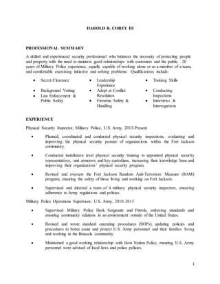 Corey Resume 2 | DOCX